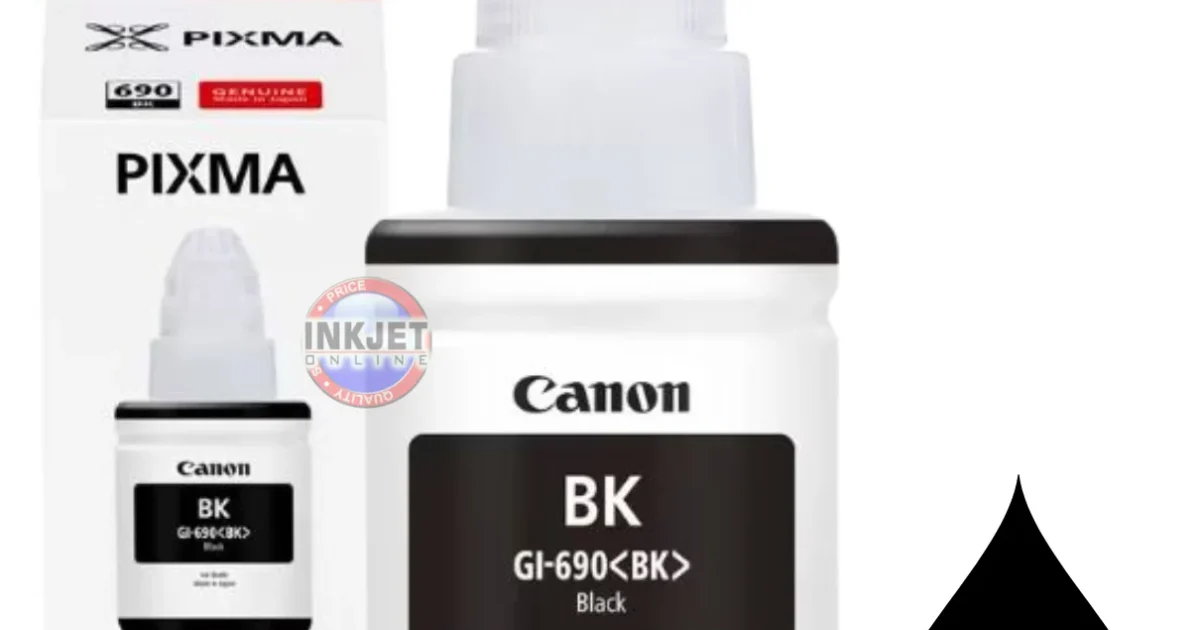Canon 690 Black Ink Bottle (GI-690BK) | Inkjet Online – Inkjet Online ...
