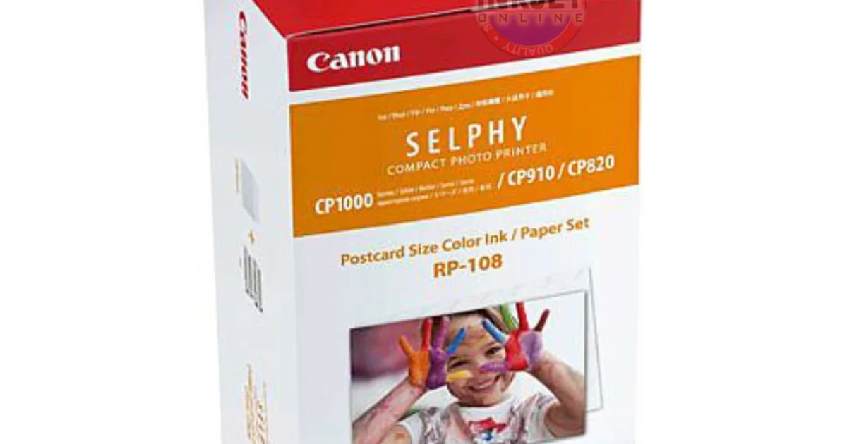 Canon Selphy RP108 Ink & Paper Pack | Inkjet Online – Inkjet Online ...