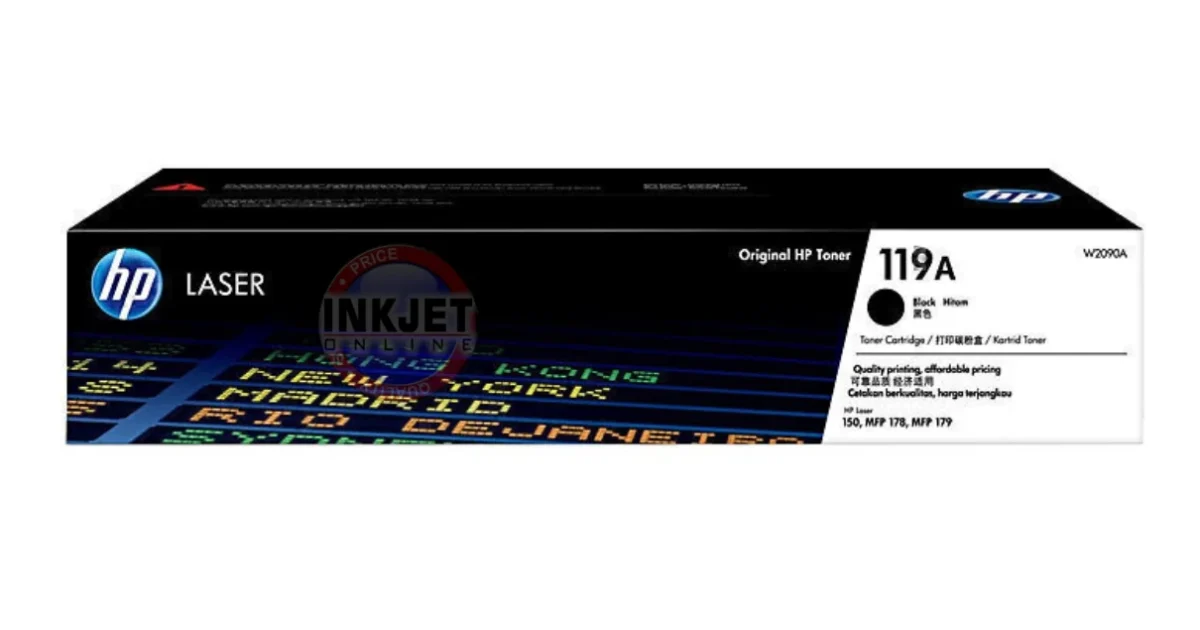 Genuine HP 119A Black Toner Cartridge W2090A | Inkjet Online – Inkjet ...