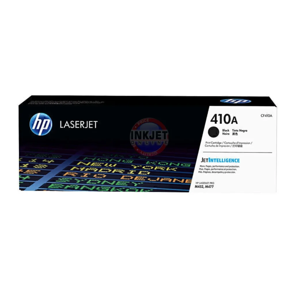 Genuine HP 410A Black Toner Cartridge CF410A Inkjet Online – Inkjet ...