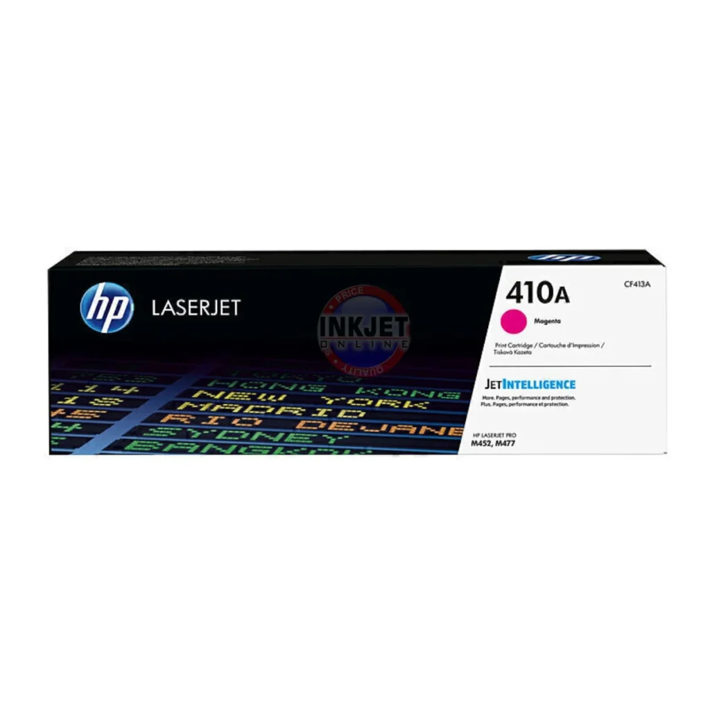 Genuine HP 410A Magenta Toner Cartridge CF413A Inkjet Online – Inkjet ...