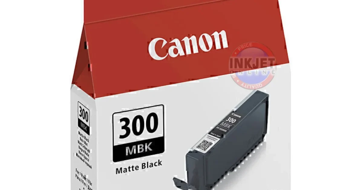 Canon PFI-300 Matte Black Ink Cartridge | Inkjet Online – Inkjet Online