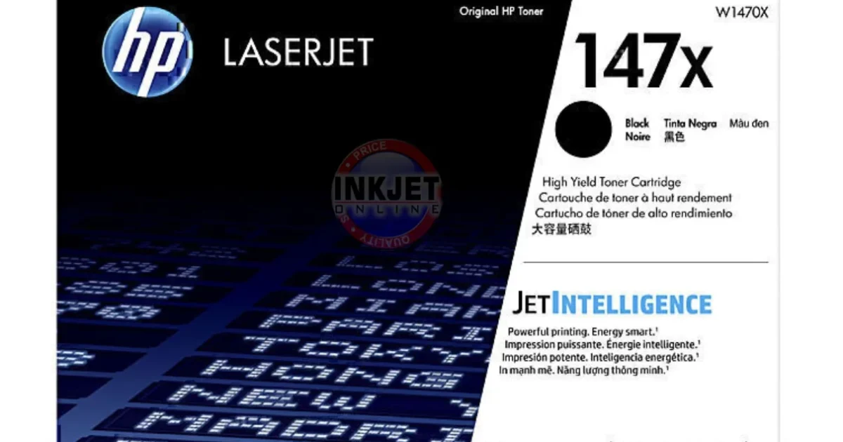 Genuine HP 147X Toner Cartridge W1470X | Inkjet Online – Inkjet Online ...