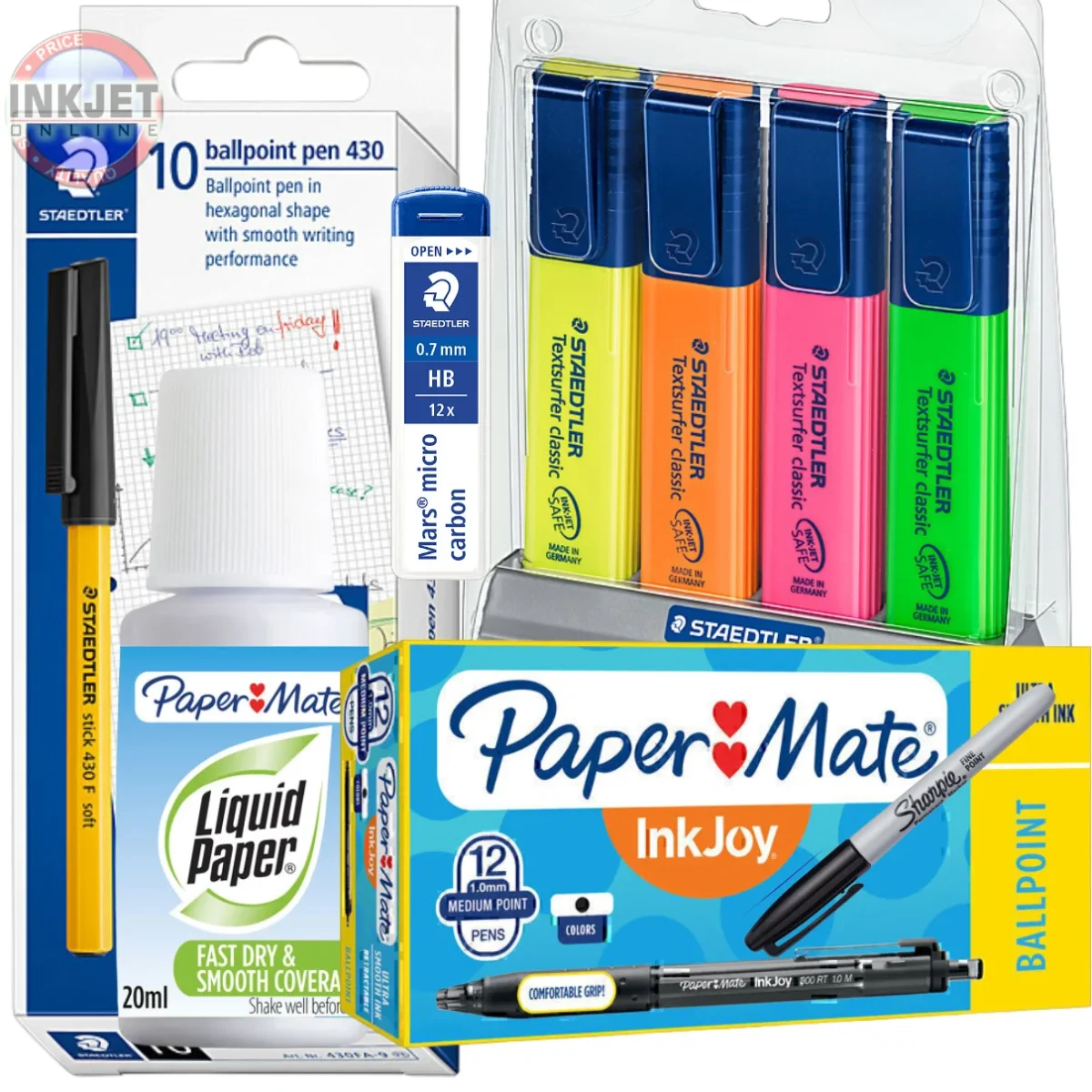 Writing & Correction Supplies | Essential Office Tools – Inkjet Online