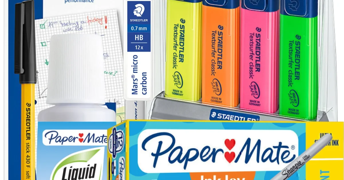 Writing & Correction Supplies | Essential Office Tools – Inkjet Online ...