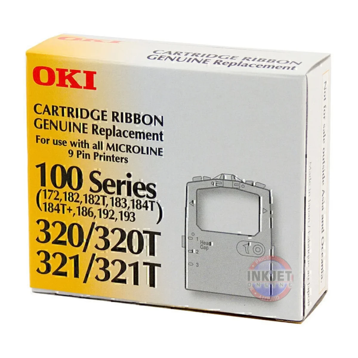 Oki Ribbon (44641501) 100 / 320 Series | Inkjet Online – Inkjet Online