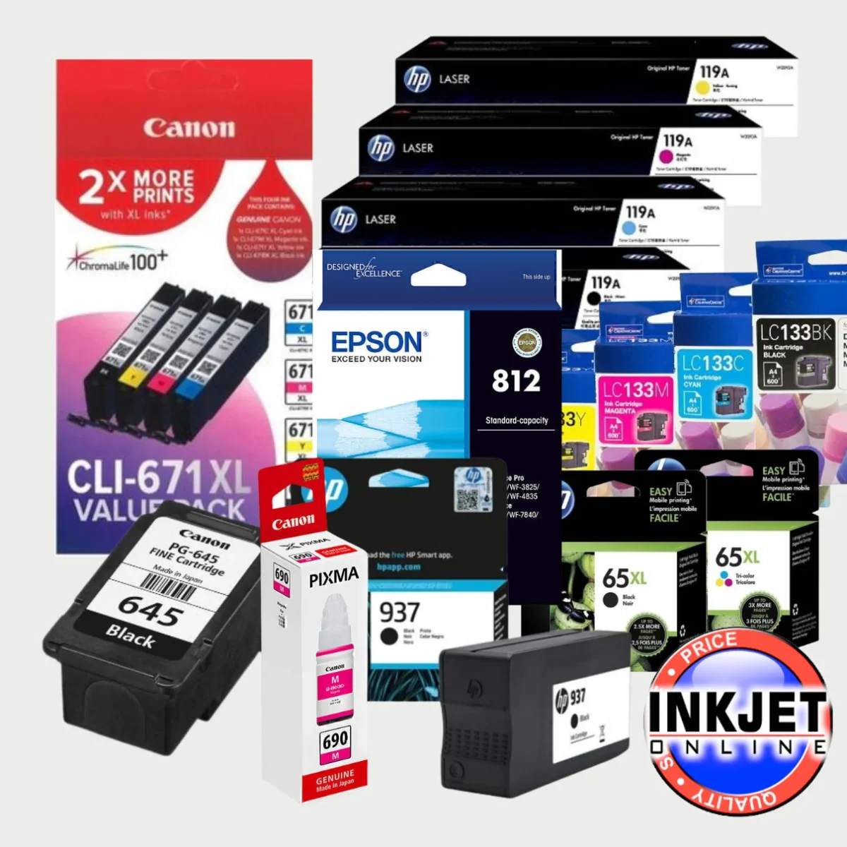 Printer Cartridges: Ink & Toner for All Brands – Inkjet Online