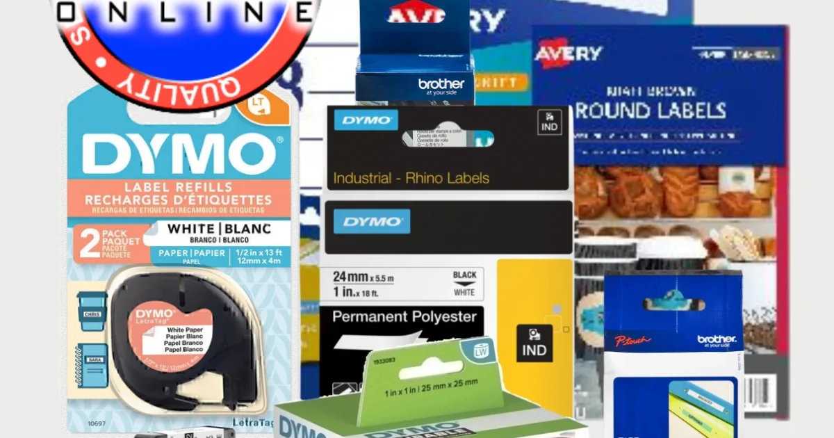 Buy Labels Online – Quality Avery, Brother & Dymo Labels | InkjetOnine ...