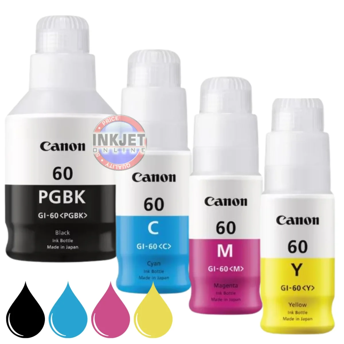 Canon PIXMA G6060 Ink Bottles, Paper & Accessories – Inkjet Online