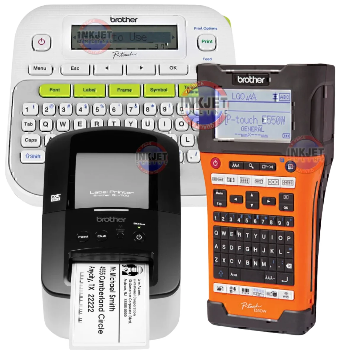 Brother Label Makers – Handheld & Desktop Labellers – Inkjet Online