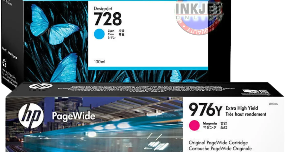 HP DesignJet & PageWide Cartridges: Large Format Printing Solutions ...