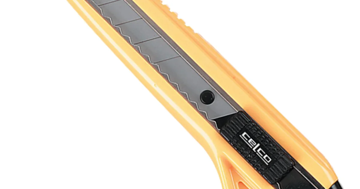 Celco 18mm Knife (Heavy Duty) Auto Lock | Utility Knife – Inkjet Online ...