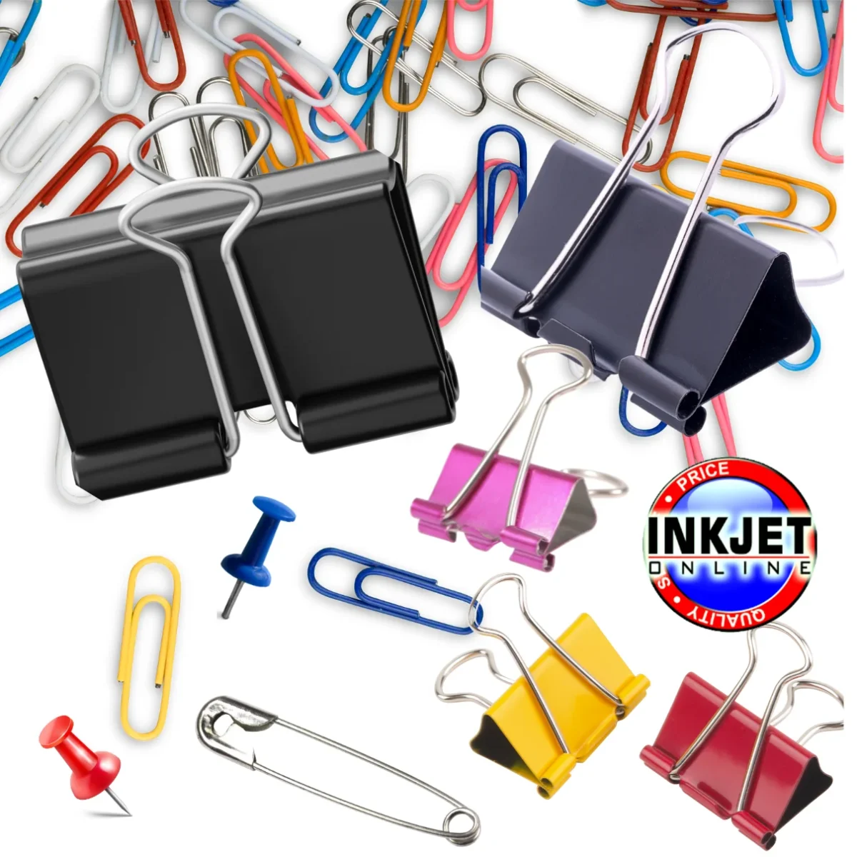 Clips & Paper Fasteners | Office Supplies – Inkjet Online