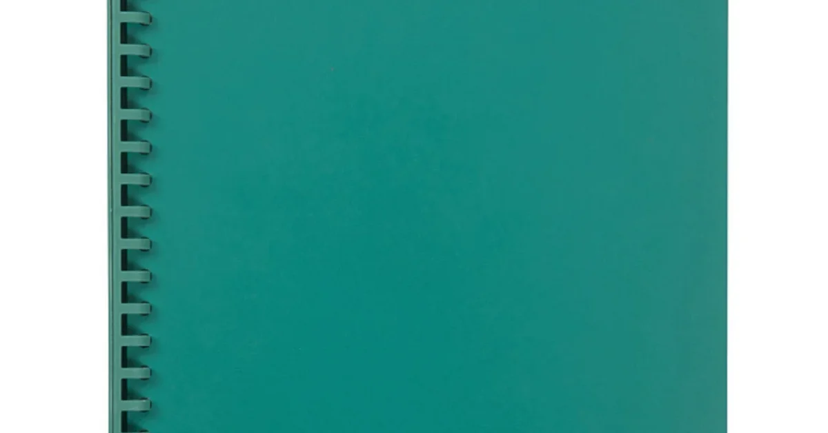 Marbig Display Book (Refillable, A4) 20 Pocket (Green) – Inkjet Online