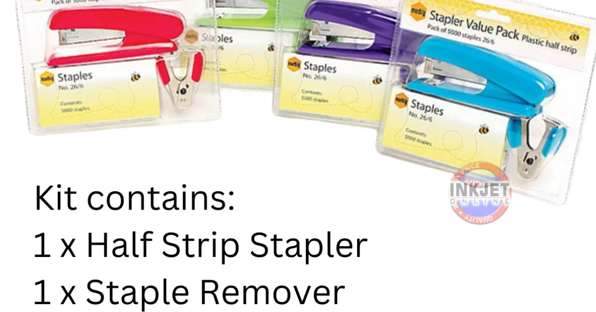 Marbig Stapler Value Pack (Random Colour) | Office Supplies – Inkjet ...
