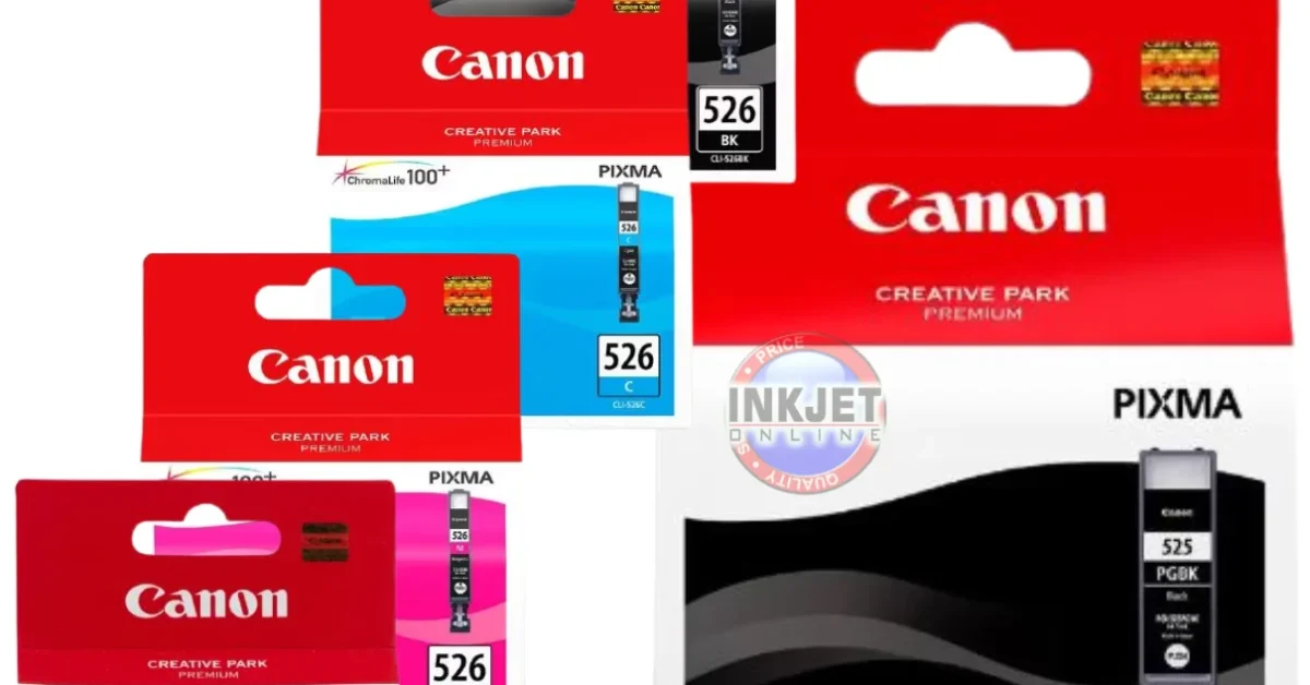 Canon PGI-525 CLI-526 5-Ink Pack for iP4850, MG5250 – Inkjet Online