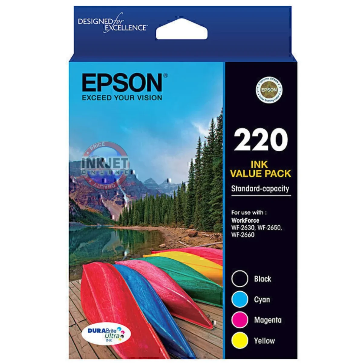 Epson 220 Cartridge Pack (4 x Inks) – Inkjet Online