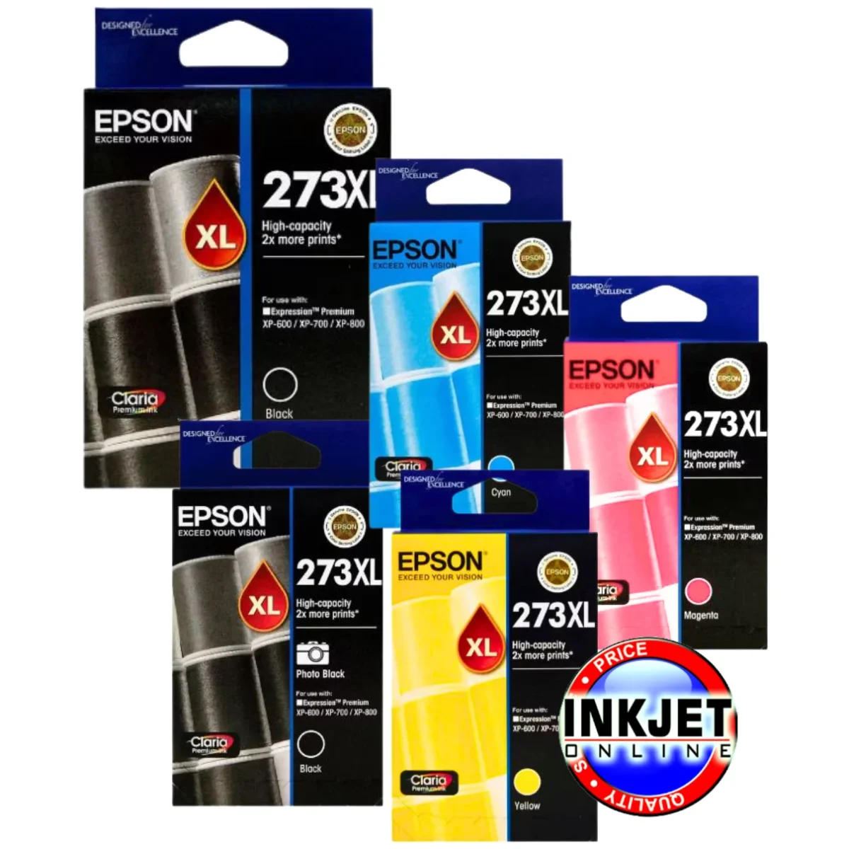 Epson XP-610 Expression Premium Printer Inks – Inkjet Online