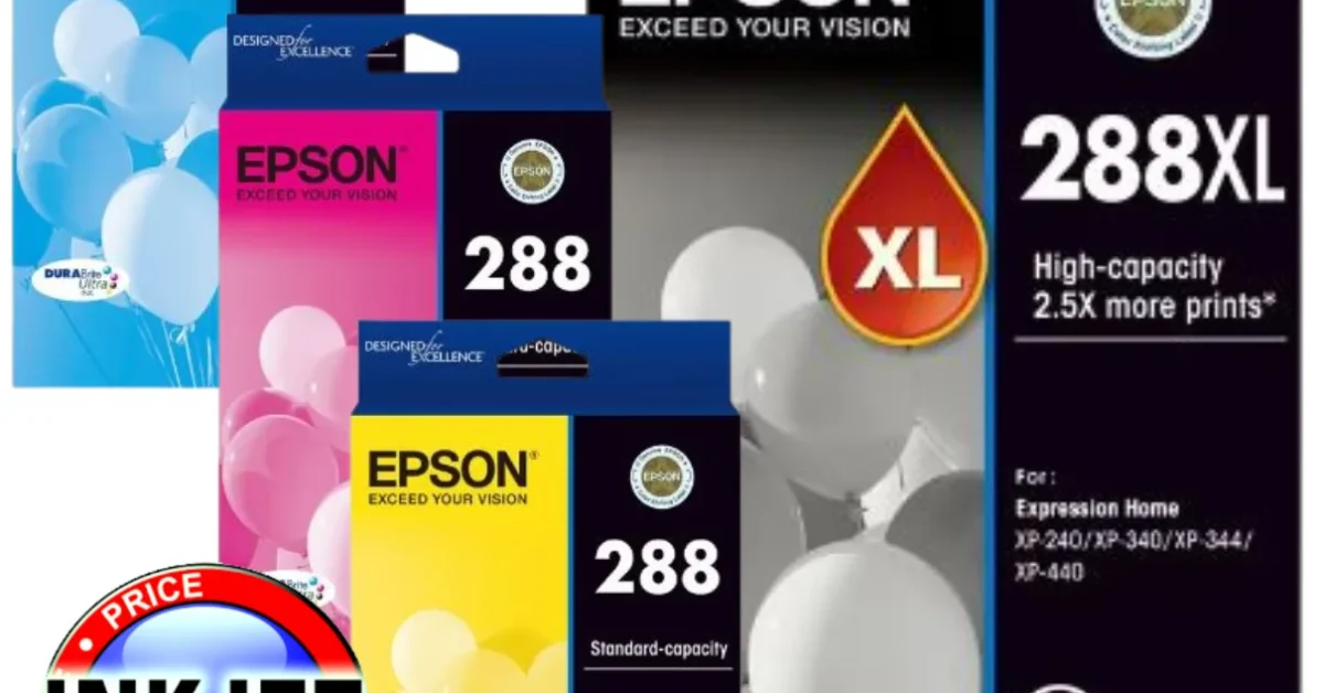 Epson XP-240 Printer Ink Cartridges — Epson 288 / 288XL Series – Inkjet ...