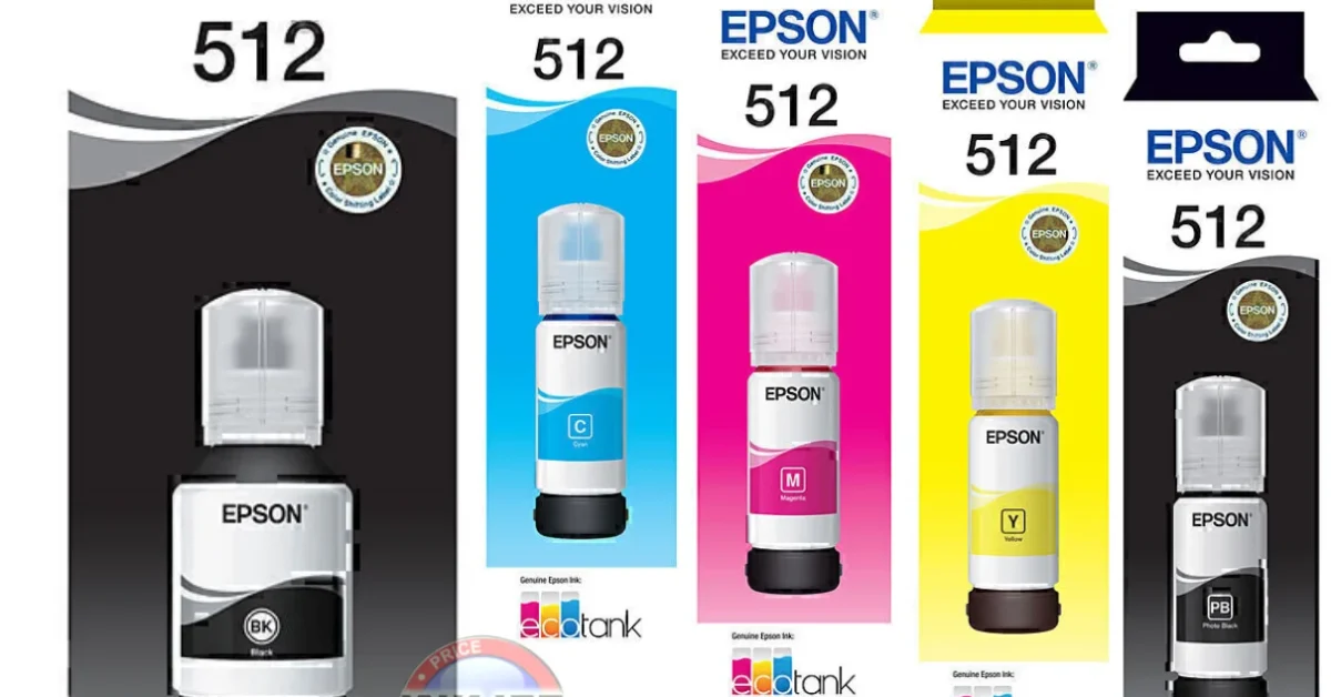 Epson 512 Ink Bottle Pack (5 x Bottles) – Inkjet Online