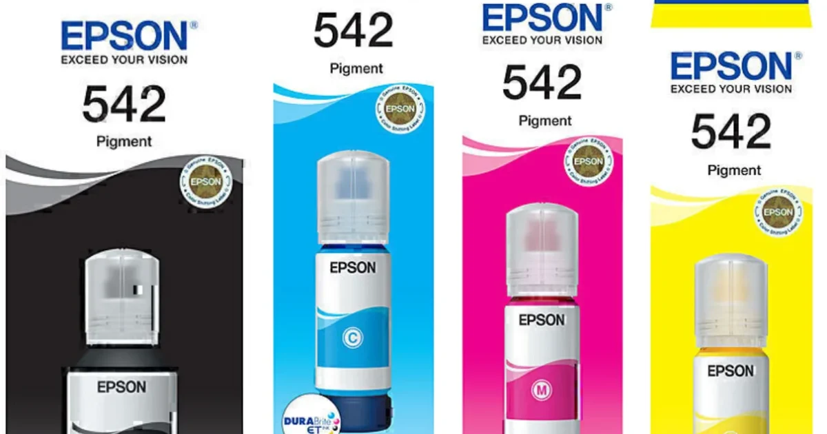 Epson 542 Ink Bottle Pack (4 x Bottles) | Inkjet Online – Inkjet Online ...