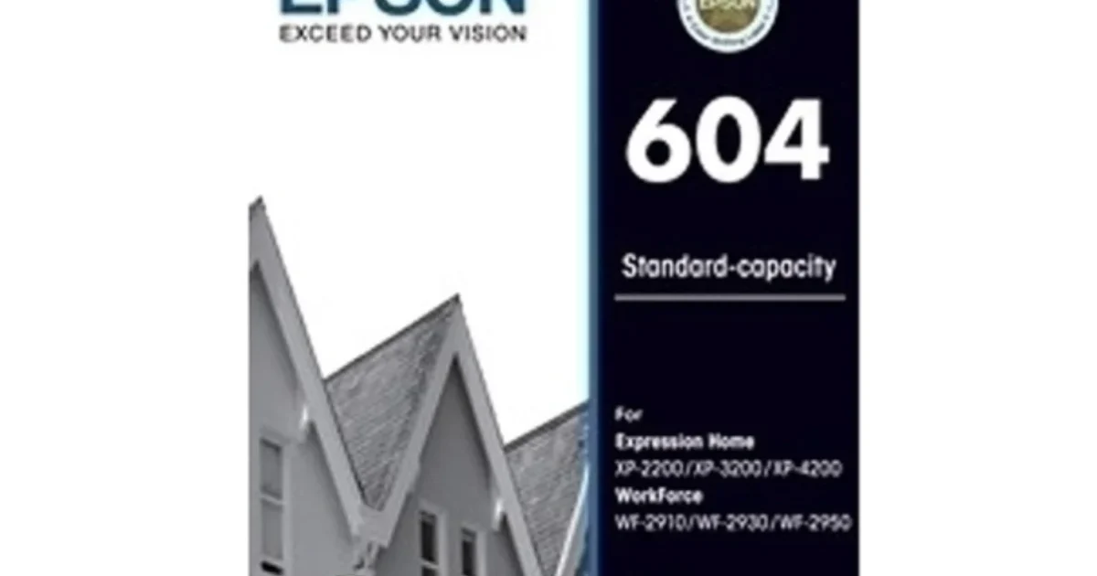 Epson 604 Black Ink Cartridge | Inkjet Online – Inkjet Online | Printer ...
