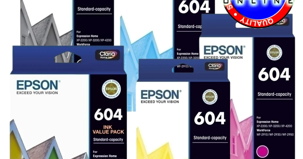 Epson XP-3200 Printer Ink Cartridges — Epson 604 / 604XL Series ...
