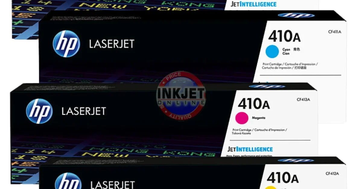 HP 410X Black / 410A Colour Cartridge Pack (4 x Toners) – Inkjet Online