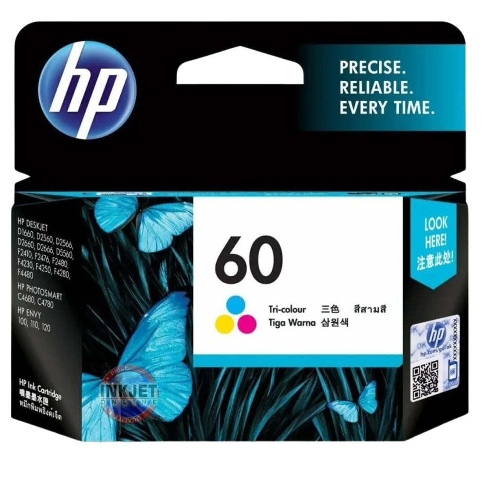 Genuine HP 60 Colour Ink Cartridge | Inkjet Online – Inkjet Online ...