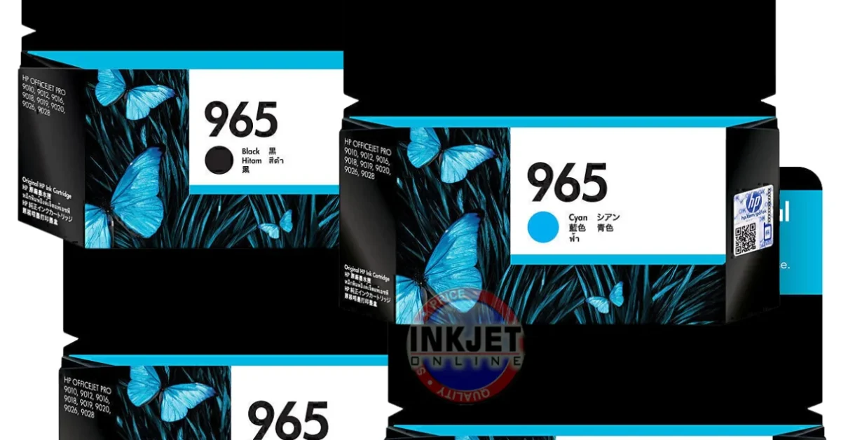 HP 965 Cartridge Pack (4 x Inks) | Inkjet Online – Inkjet Online