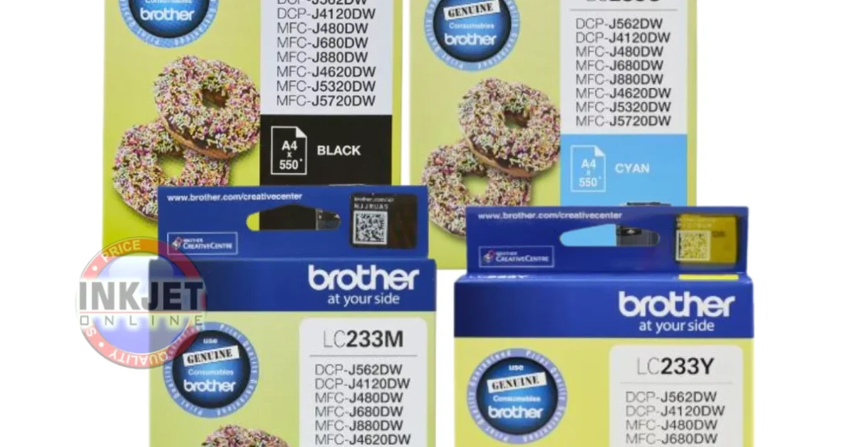 Brother LC233 Cartridge Pack (4 x Inks) | Inkjet Online – Inkjet Online
