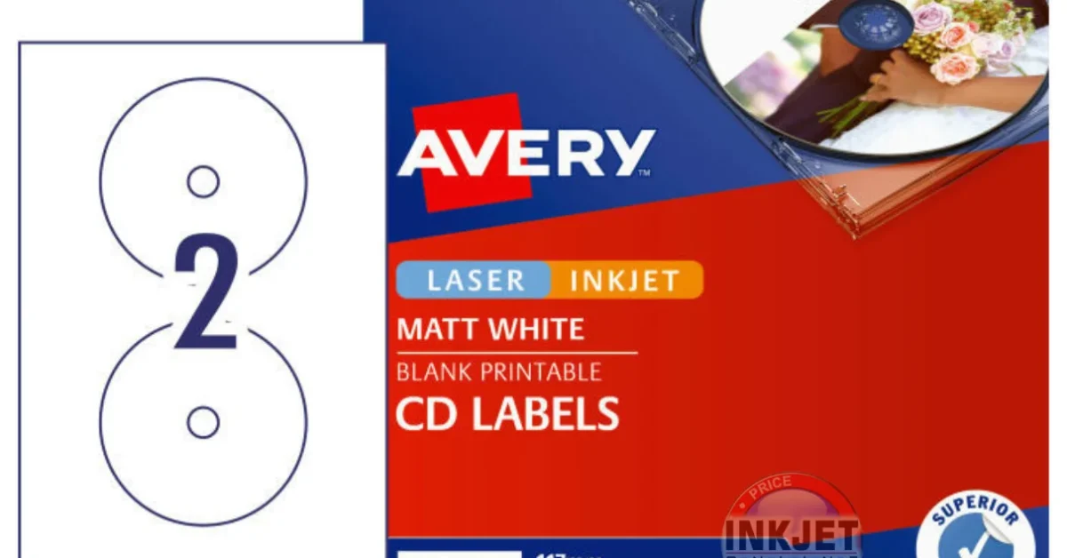 Avery CD Labels – 50 Labels (Laser / Inkjet) | Inkjet Online – Inkjet ...