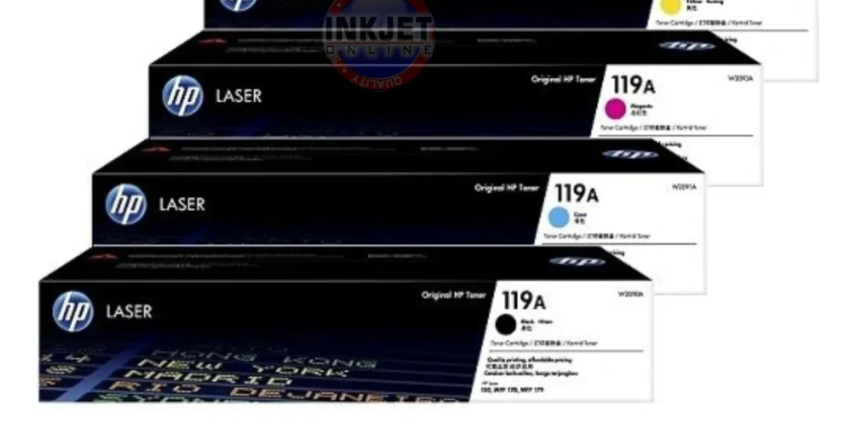HP 119A Cartridge Pack (4 x Toners) | Inkjet Online – Inkjet Online