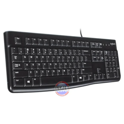 Logitech K120 Wired USB Keyboard – Full Size Keyboard (920-002582 ...