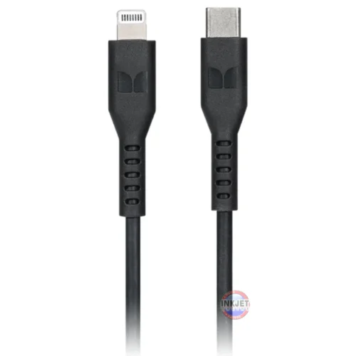 Monster Lightning to USB-C Thermo Plastic Cable (1.2m) Black – Inkjet ...