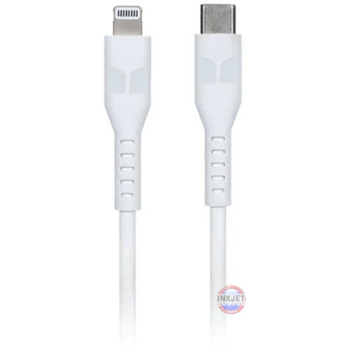 Monster Lightning to USB-C Thermo Plastic Cable (1.2m) White – Inkjet ...