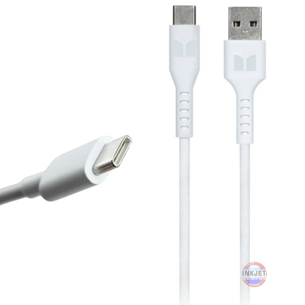 Monster USB-C to USB-A Cable 2m White – Inkjet Online