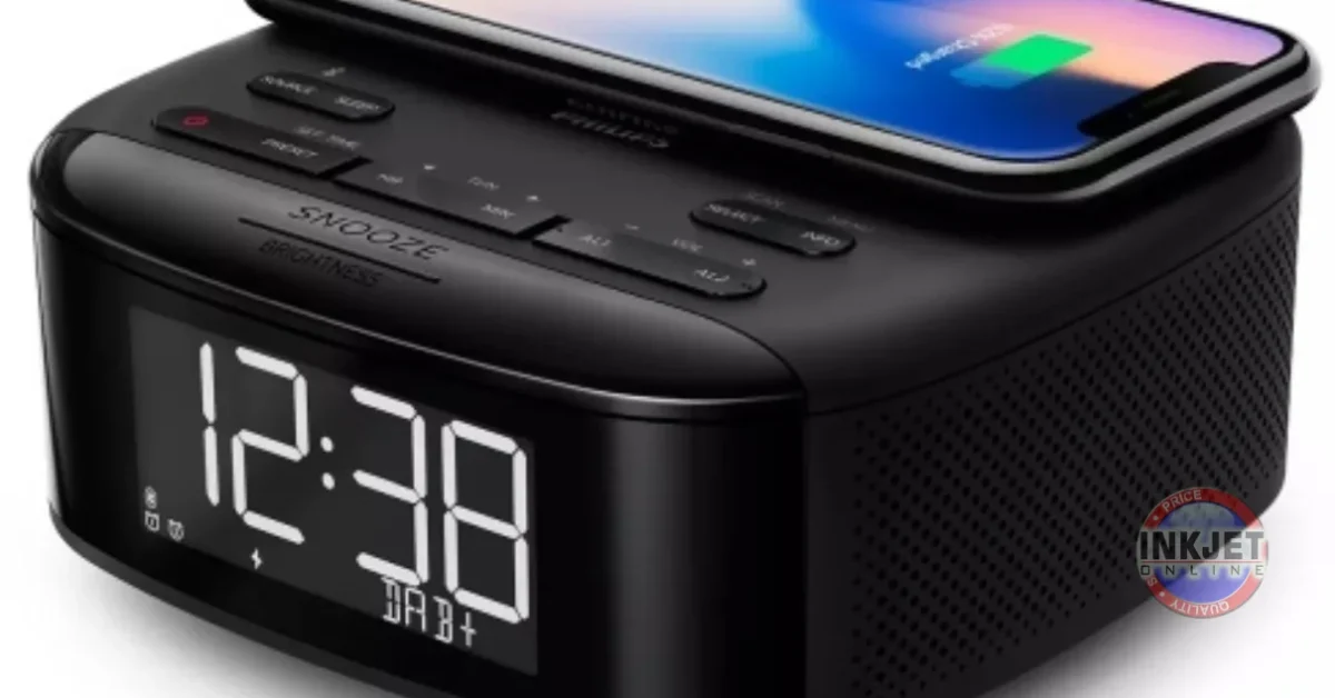 Philips Alarm Clock Radio (Qi Charger) | Inkjet Online – Inkjet Online