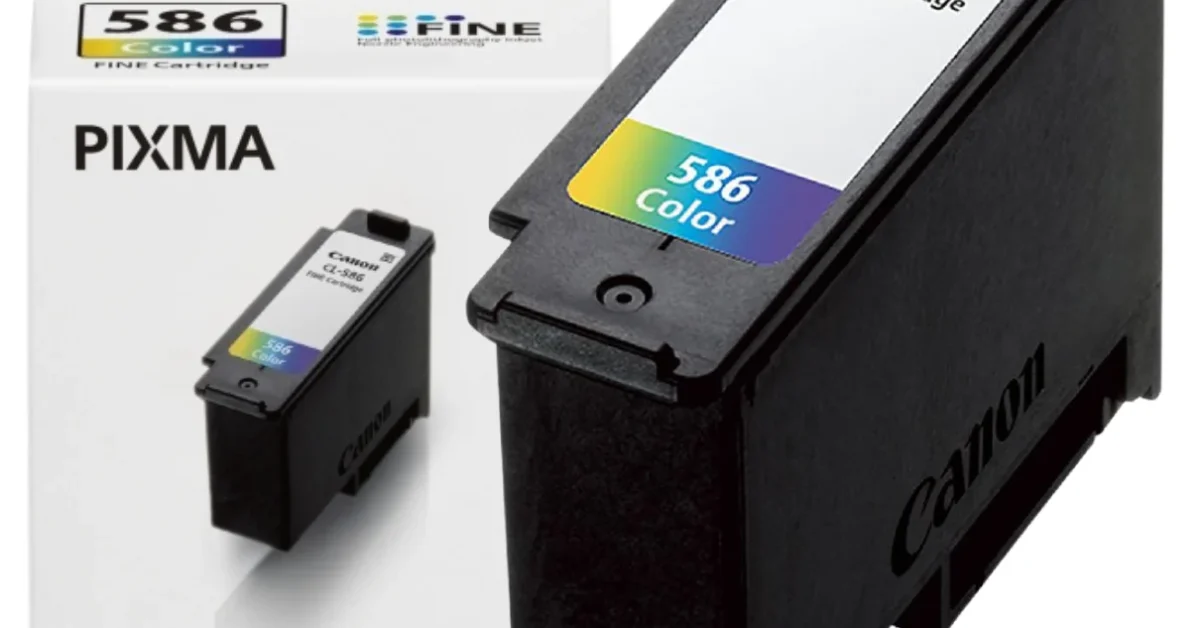 Canon CL-586 Colour Ink Cartridge | Genuine Canon – Inkjet Online