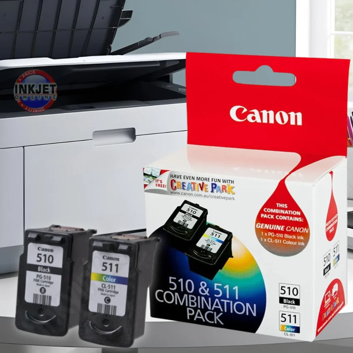 Canon PIXMA MP230 Ink (PG-510/CL-511) & Papers – Inkjet Online