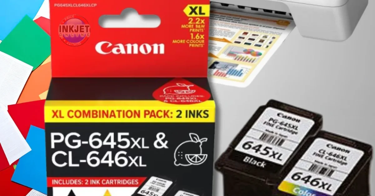Canon PIXMA MG2460 Ink (PG-645/CL-646) & A4 Papers – Inkjet Online