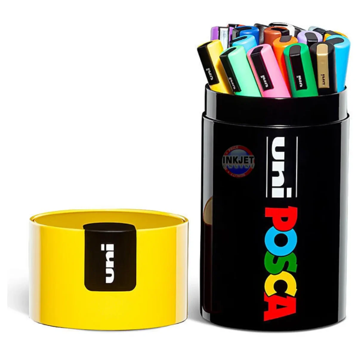 Posca PC-5M 20 Piece Paint Marker Tin (Assorted Colours) – Inkjet Online